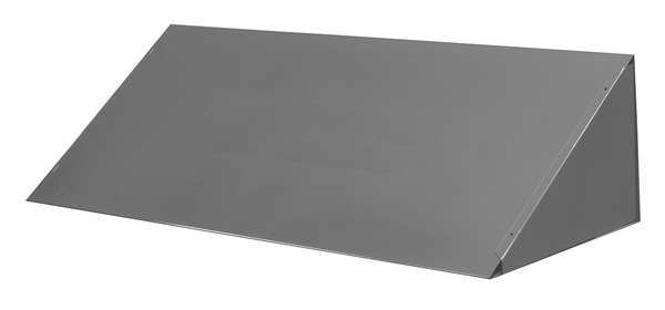 Bin Topper, Steel, Gray